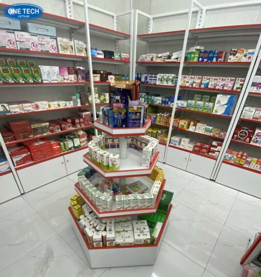 Kệ trưng bày posm - giải pháp quảng bá thương hiệu