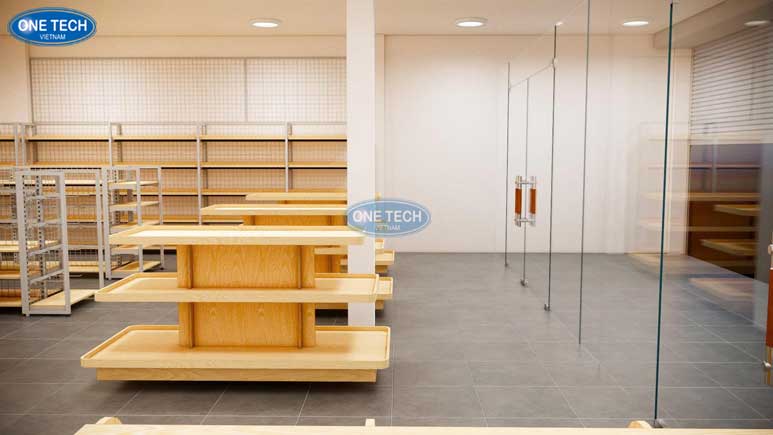 Thiết kế siêu thị mini [2026]: 20+ mẫu đẹp, chuẩn setup